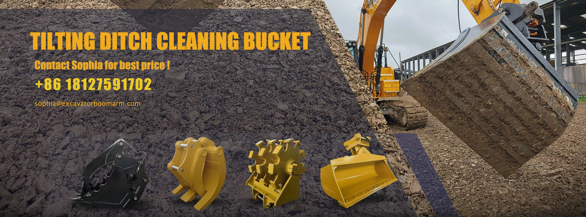 Quality Excavator Rock Bucket & Excavator Tilt Bucket factory from China