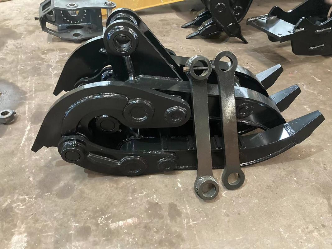 Attachment high quality professional team excavator mechanical grapple ...