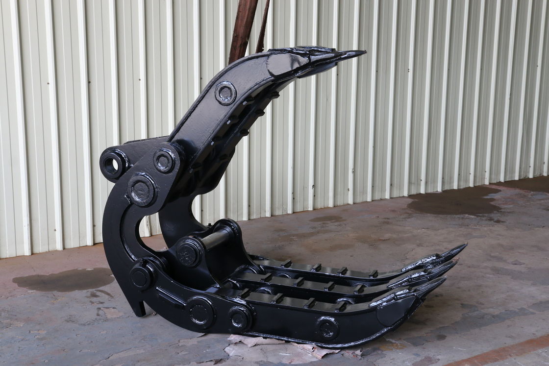 Attachment high quality professional team excavator mechanical grapple ...