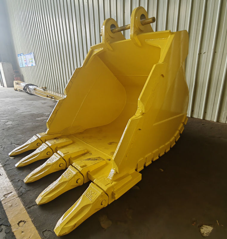 1.6 Cubic Komatsu PC300 Bucket , Heavy Duty Excavator Tilting Bucket