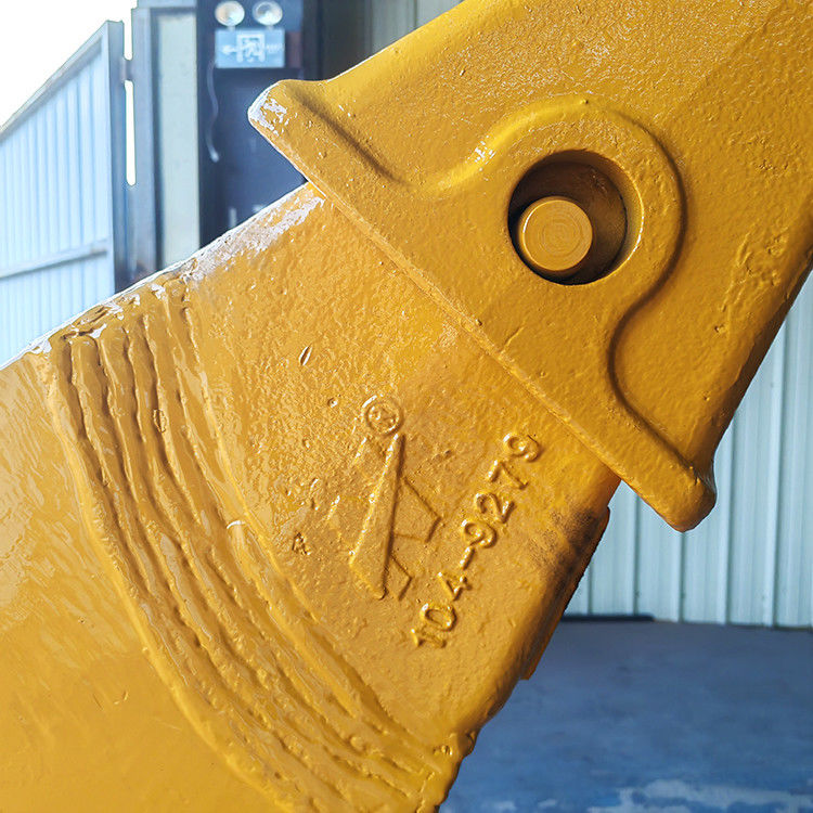 Yellow Color Bobcat Excavator Ripper Attachment For Heavy Duty Construction