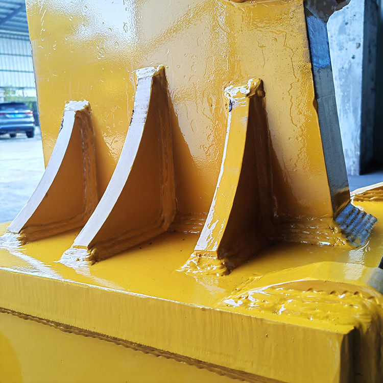 Yellow Color Bobcat Excavator Ripper Attachment For Heavy Duty Construction