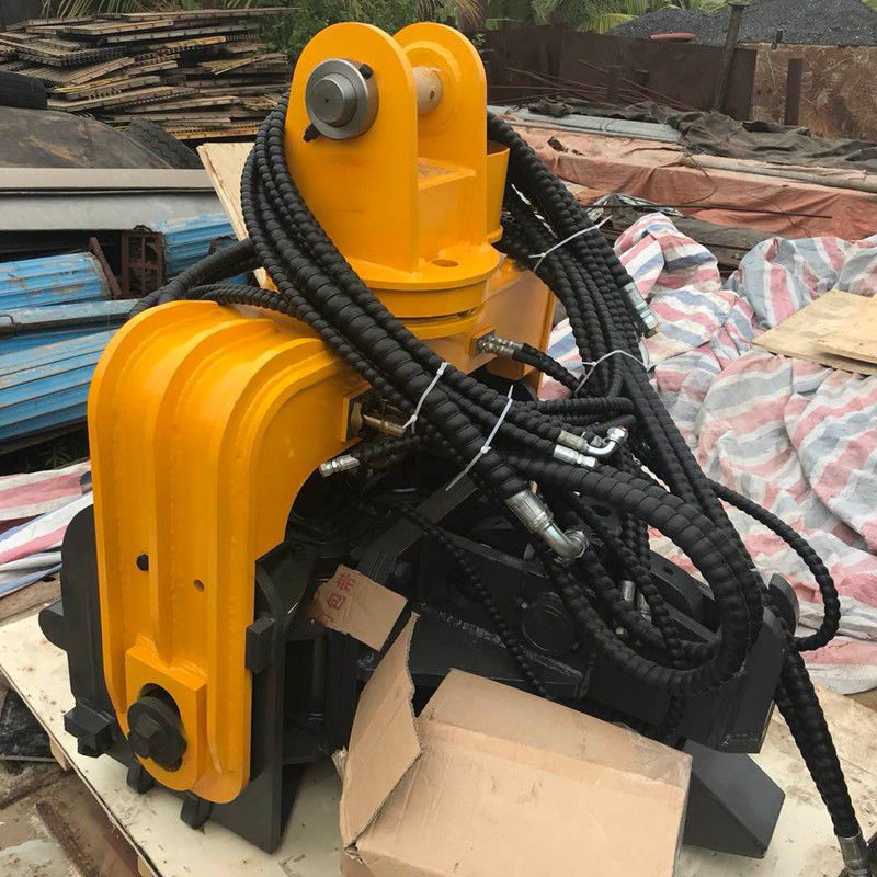 Hydraulic Excavator Mounted Vibro Hammer Vibratory Sheet Pile Driver