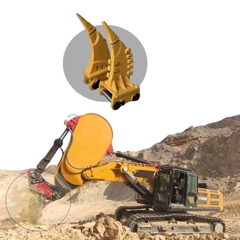 excavator attachments excavator ripper rock ripper excavator stump ...
