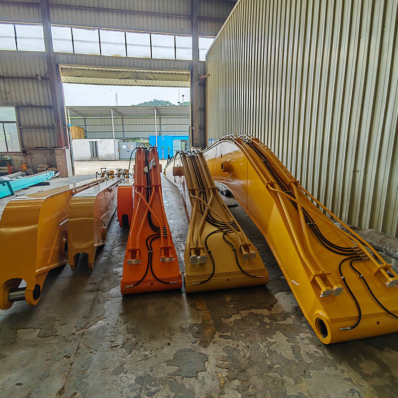 SANY305 Extended Long Reach Excavator Booms 24 Meters Q355B Material ...