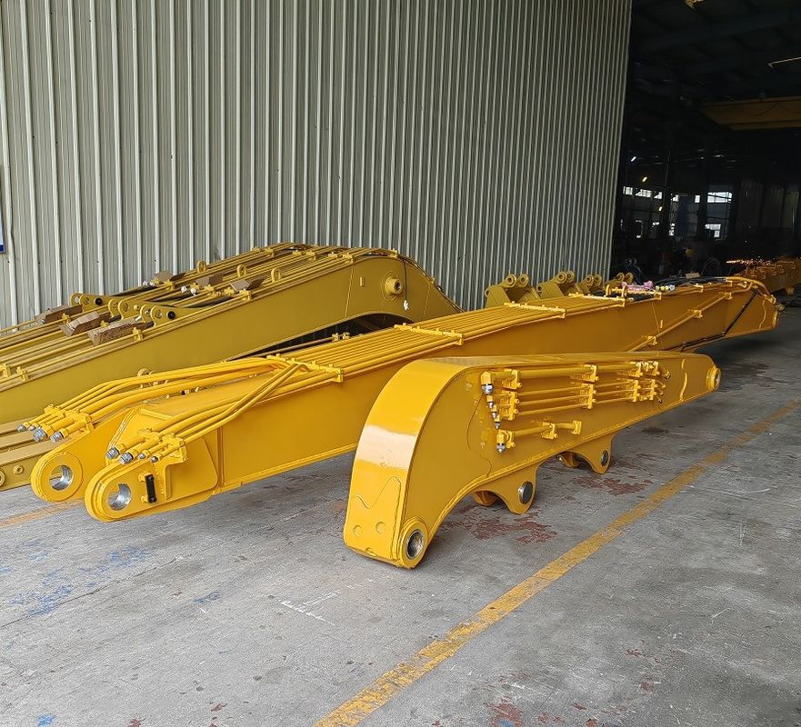 long reach boom pile driving equipment guardrail pile driving machine ...