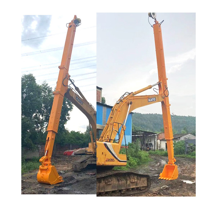 Two Section Telescopic Boom Telescopic Arm Concrete Pump Excavator ...